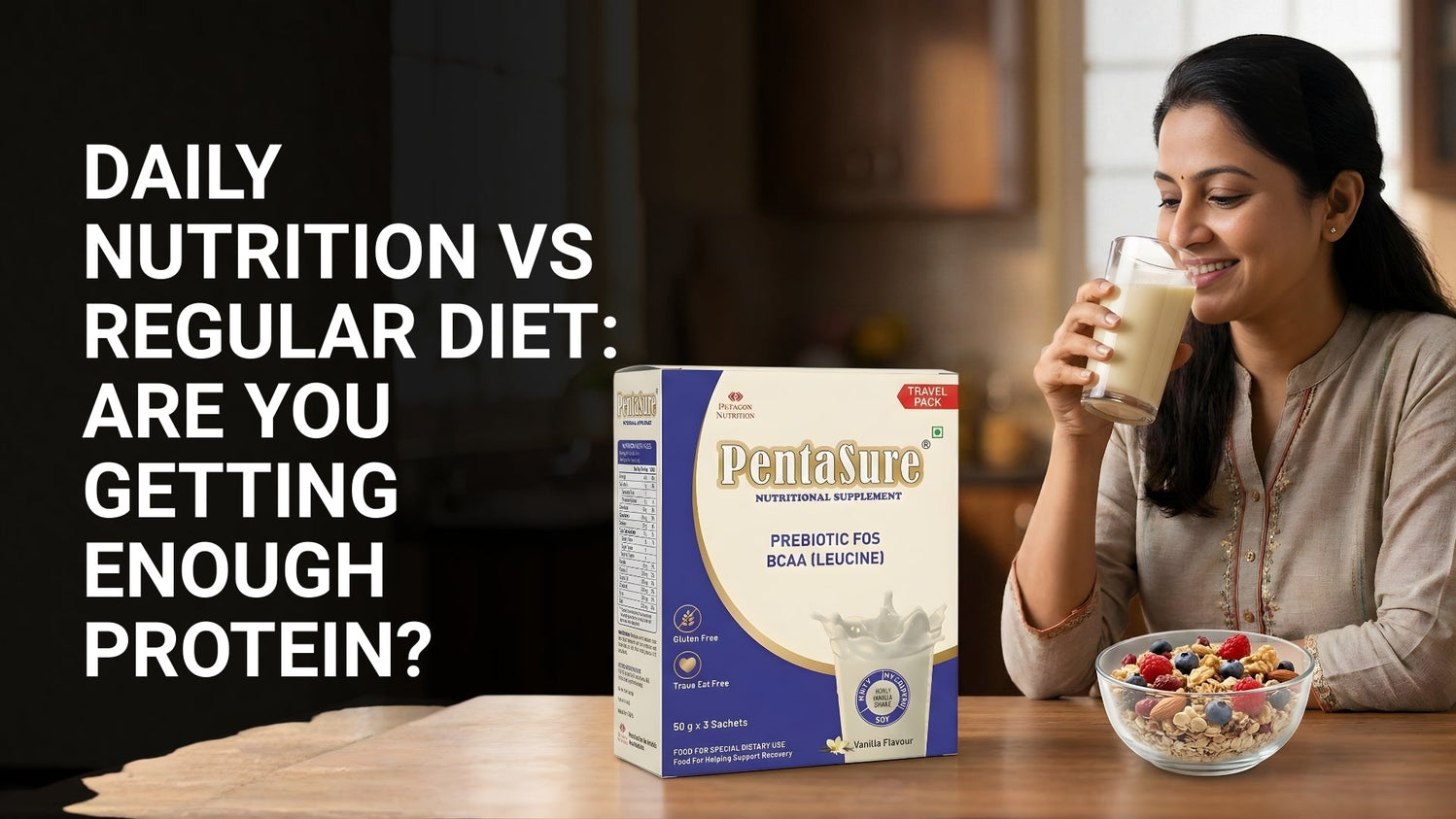 Daily Nutrition vs Regular Diet: Are You Getting Enough Protein ...