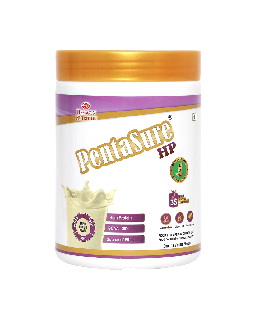 Pentasure HP Whey Protein - Banana Vanilla 1 KG – Pentasure Nutriton