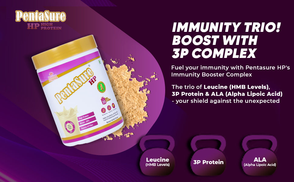 Pentasure HP Whey Protein - Banana Vanilla 1 KG – Pentasure Nutriton