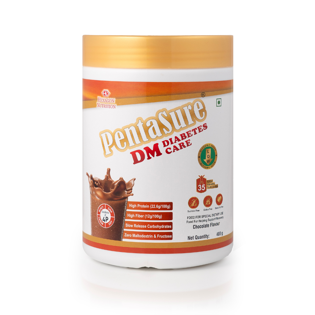 PentaSure DM Diabetes Care Nutrition Drink - Chocolate Flavor 400 gm ...