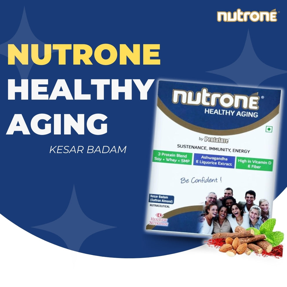 Nutrone Healthy Aging – Herbal Nutritional Supplement for Strength & V ...