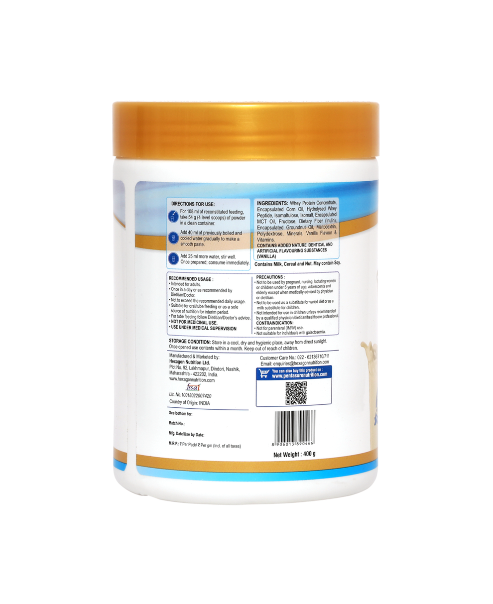 PENTASURE 2.0 High Protein High Calorie [Lean Weight Gainer Supplement ...