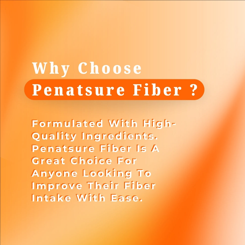 Pentasure Fiber- Soluble Prebiotic Fiber Supplement Powder -100 gm ...