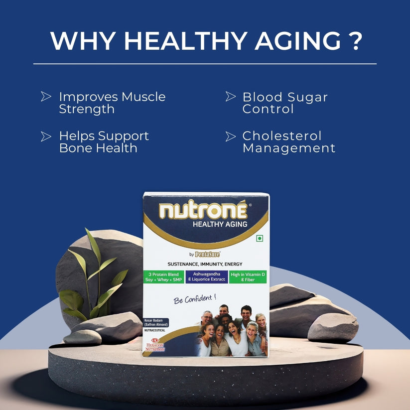 Nutrone Healthy Aging – Herbal Nutritional Supplement for Strength & V ...