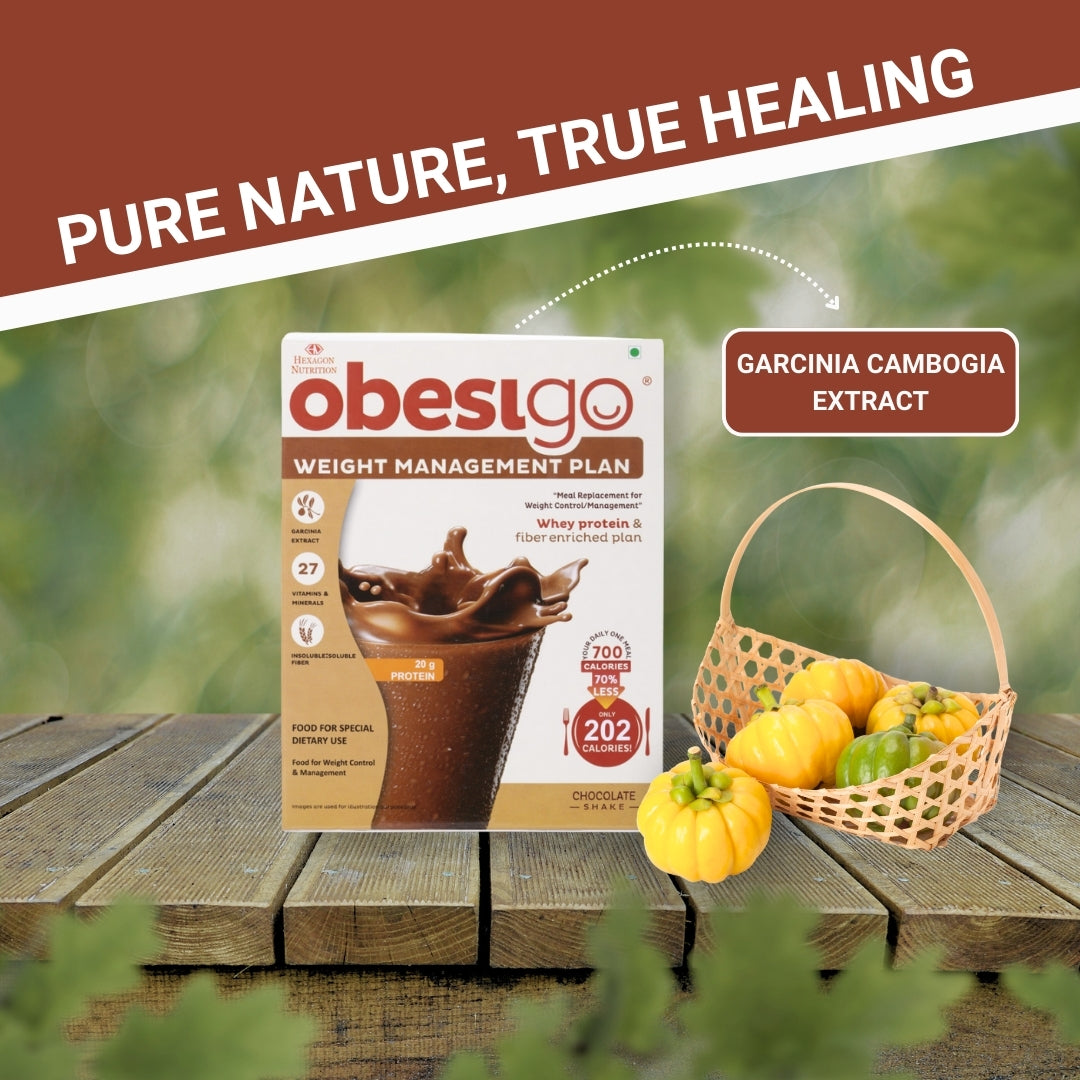 Obesigo – Best Meal Replacement Shake for Weight Loss (350gm, 7 Sachet ...