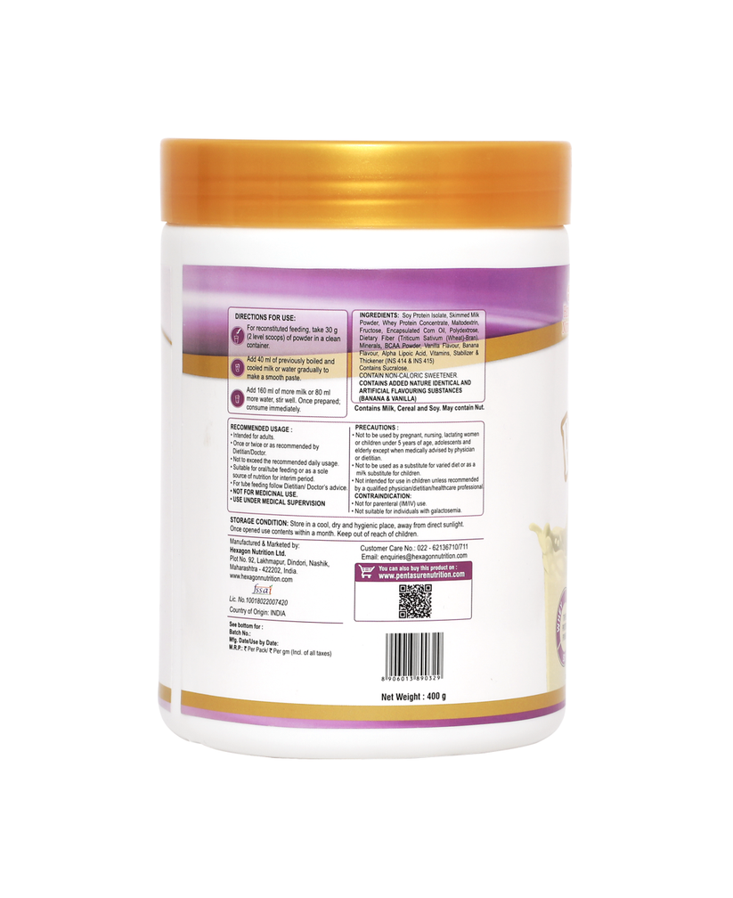 Pentasure HP Whey Protein – High Protein Powder for Muscle Recovery ...